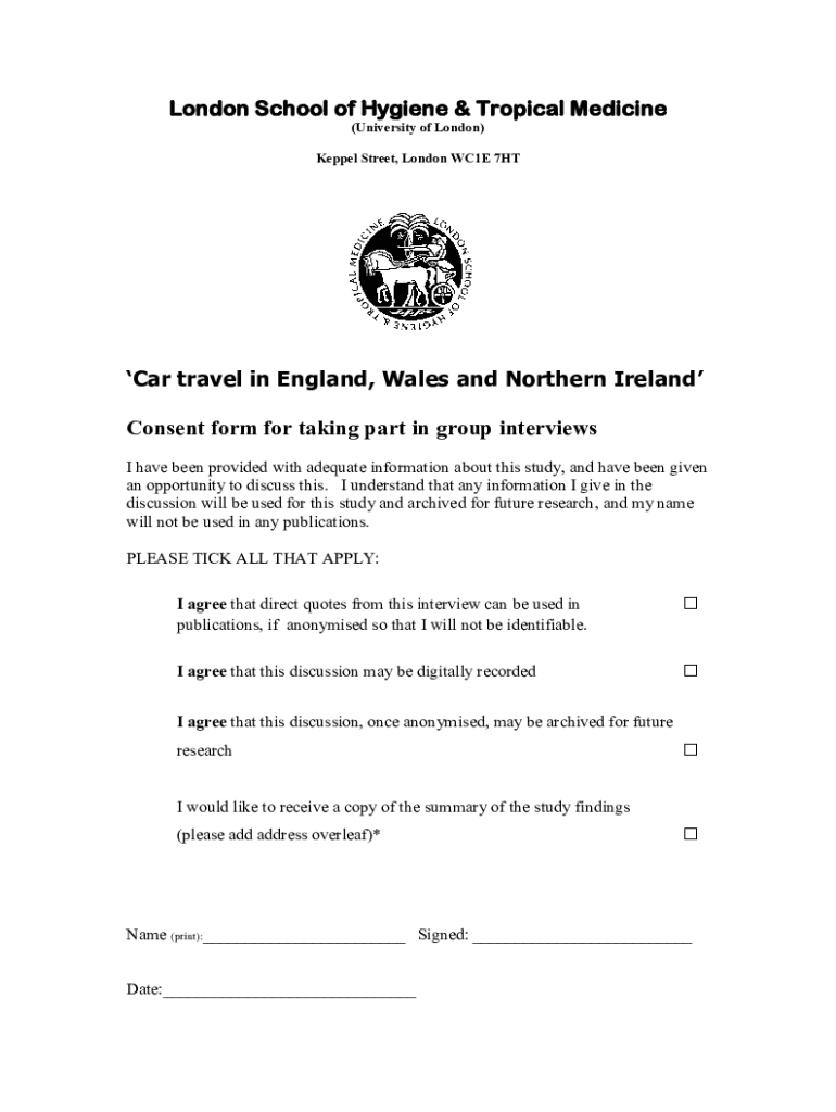 Fillable Online datacompass lshtm ac Fillable Online datacompass lshtm ac Informed Consent Form ...