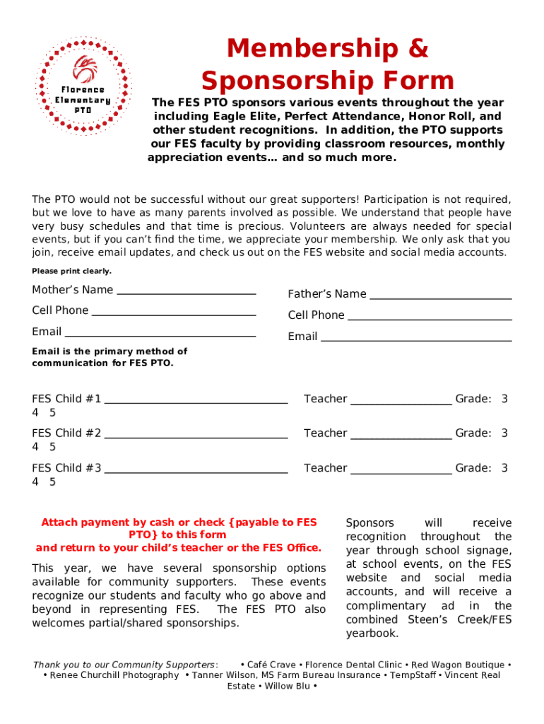 How To Get Sponsorships for Your School Events - PTO TodayEvent ...