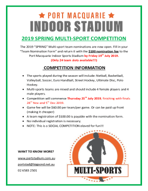 Fillable Online Multisport Awards - Team USA Fax Email Print - pdfFiller