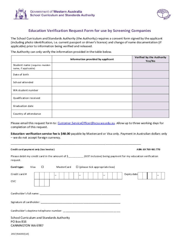Fillable Online FREE 8+ Sample Education Verification Forms in PDFMS ... Fillable Online FREE 8+ Sample Education Verification Forms in PDFMS ...