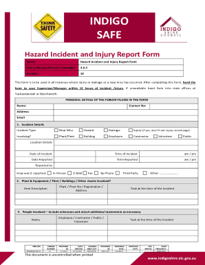 Fillable Online INDIGO SAFE - Indigo Shire Council Fax Email Print ...