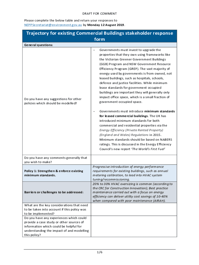 Fillable Online 19-8-13 EEC feedback form to EY preliminary findings ...