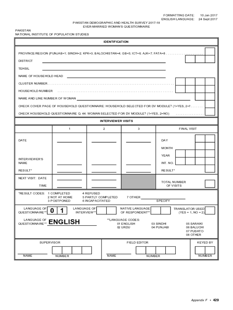 Fillable Online 24 Sept 2017 NATIONAL INSTITUTE OF POPULATION ... - idhsdata.org Fax Email Print ...