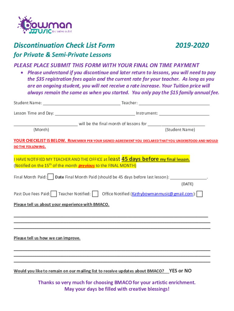 Fillable Online Checklist Form TemplateJotForm Fax Email Print - pdfFiller
