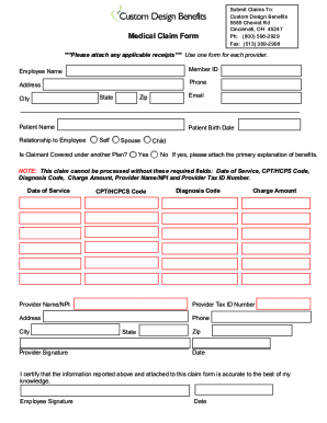 Fillable Online Custom Design Benefits Fax Email Print - pdfFiller