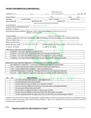 Fillable Online PATIENT REGISTRATION FORM - Freed Plastic Surgery Fax ...