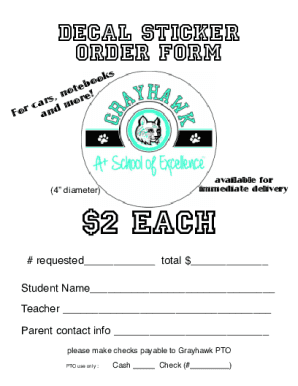 Fillable Online Car Cling order form.pages Fax Email Print - pdfFiller