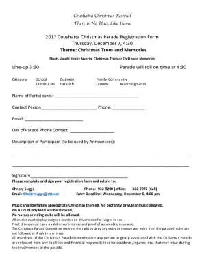 Fillable Online parade forms article form.docx Fax Email Print - pdfFiller