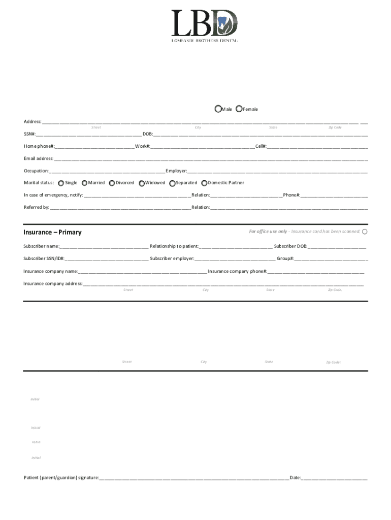 Fillable Online Marital status: Single Married Divorced Widowed ...