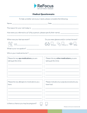 Fillable Online Request a Response to a Survey or Questionnaire ...Free ...