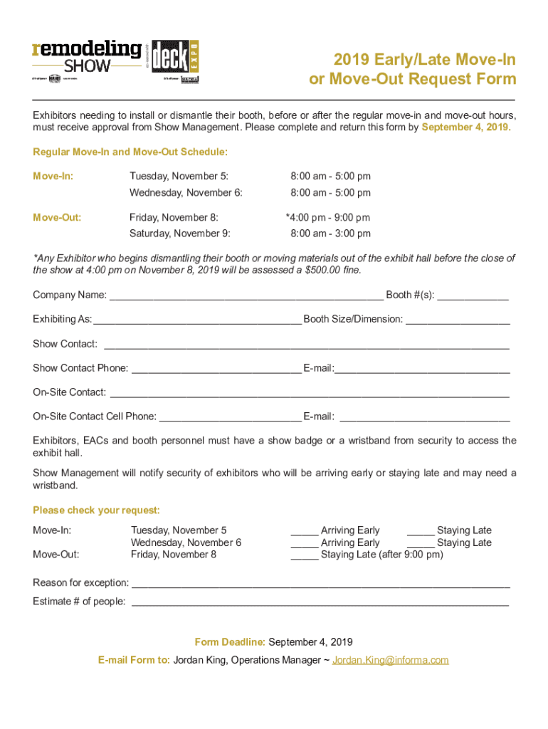 Fillable Online Move-in / Move-out ChecklistLandlord-TenanteFormsMOVE ...