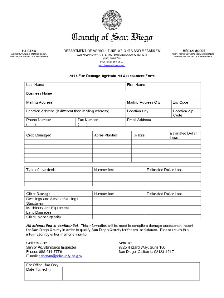 Fillable Online HA DANG DEPARTMENT OF AGRICULTURE WEIGHTS AND MEASURES M GAN ... Fax Email Print ...