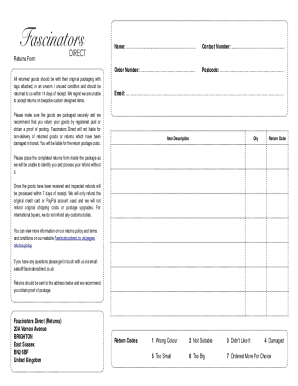 Fillable Online FD Returns Forms Fax Email Print - pdfFiller