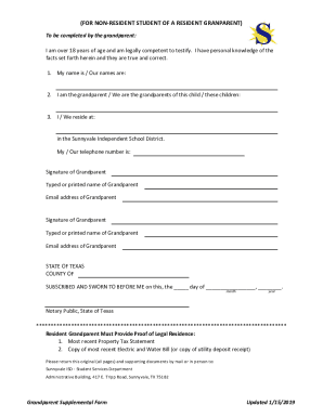 Fillable Online AFFIDAVIT OF STUDENT ADMISSION INFORMATION FOR NON ...