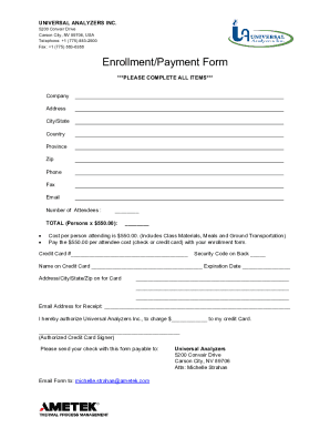 Fillable Online Enroll Pay Form.docx Fax Email Print - pdfFiller