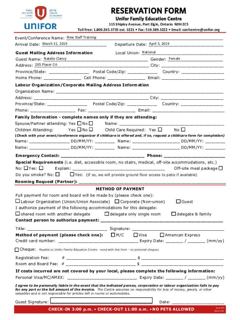 Fillable Online FAM ED RES FORM Fax Email Print - pdfFiller