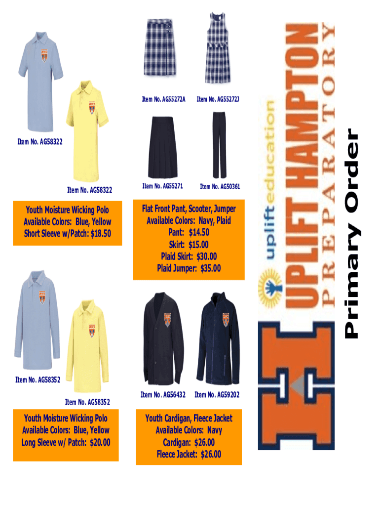 Fillable Online Available Colors: Blue, Yellow Fax Email Print - pdfFiller