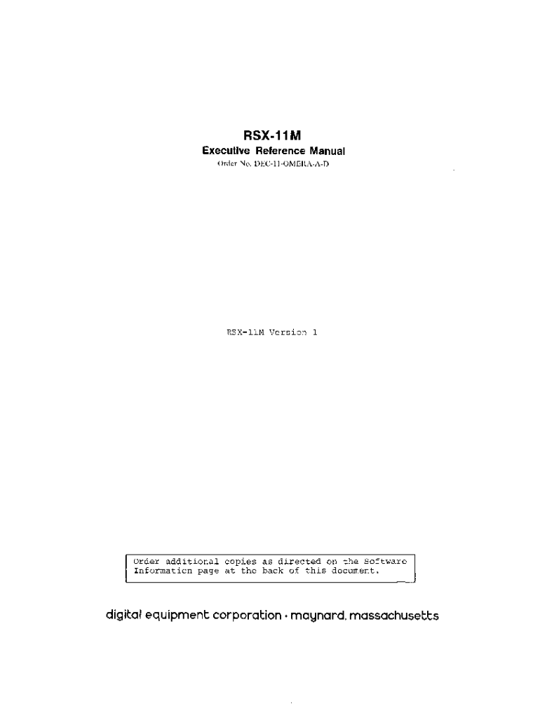 Fillable Online Executive Reference Manual Fax Email Print - pdfFiller