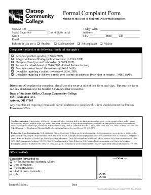 Fillable Online How to File a Complaint About a Teacher in ...