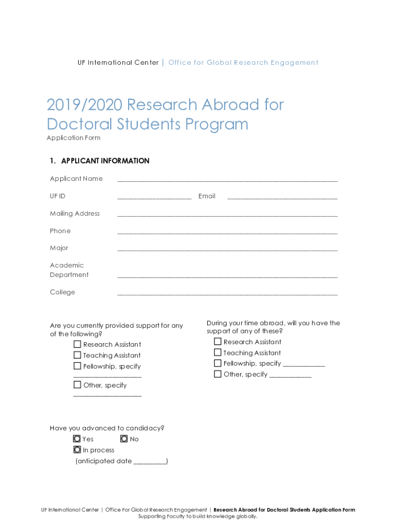 Fillable Online 2019 RAD Application Form.doc Fax Email Print - pdfFiller