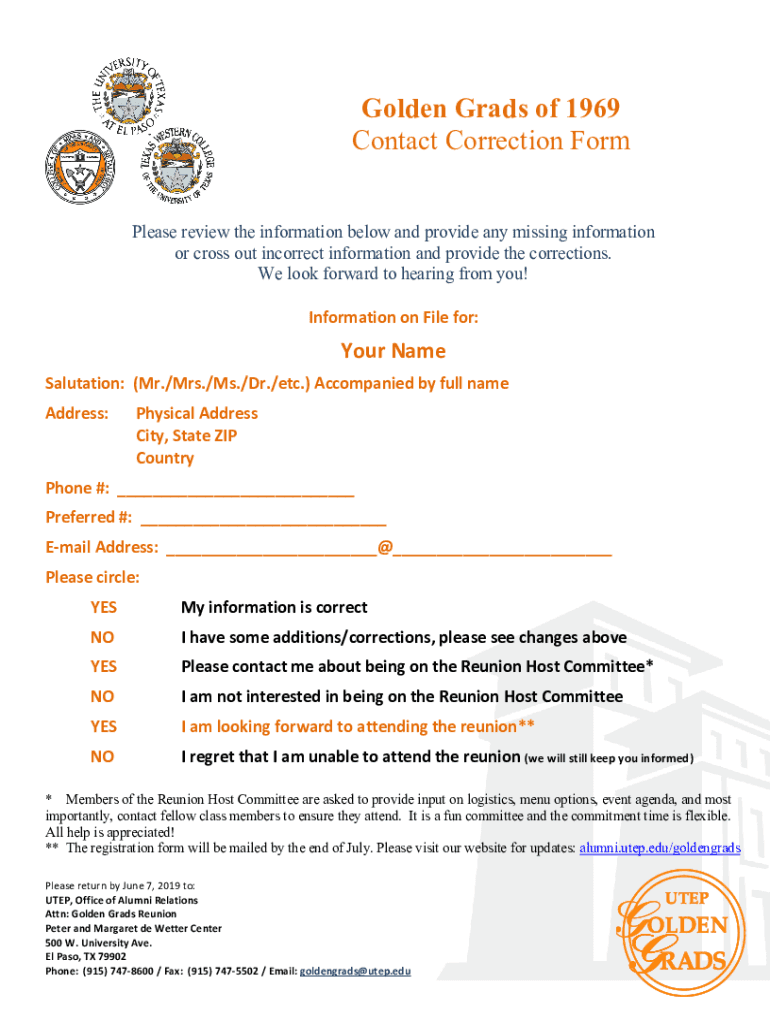 Fillable Online alumni utep Army Board for Correction of Military ...