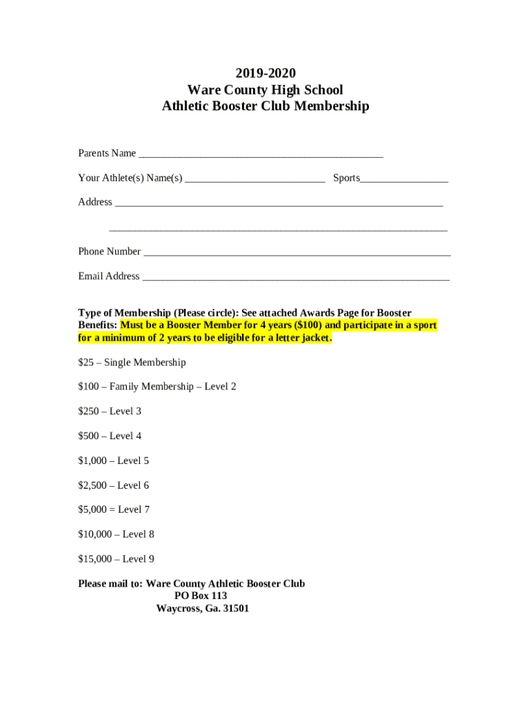Membership Application Template - Word Excel atsFREE 14+ Sample ...