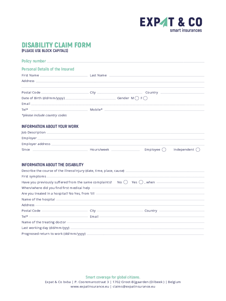 Fillable Online Personal Details of the Insured Fax Email Print - pdfFiller