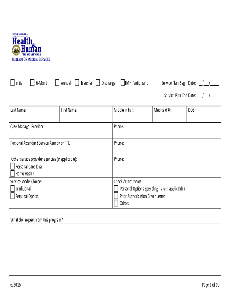 Fillable Online dhhr wv West Virginia Medicaid Traumatic Brain Injury (TBI) Waiver Fax Email ...