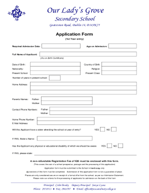 Fillable Online expression on interest form Fax Email Print - pdfFiller