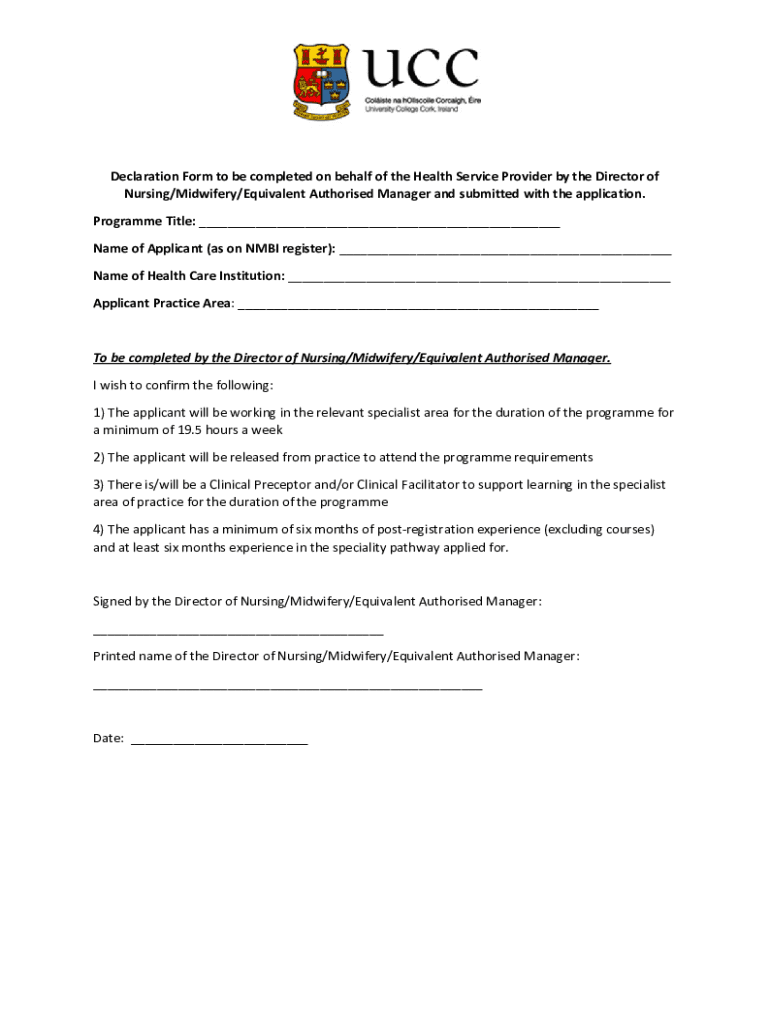 Fillable Online Application form New providers - Care Quality ...