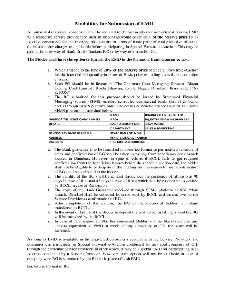 Fillable Online Electronic Miscellaneous DocumentStandalone (EMD-S ...