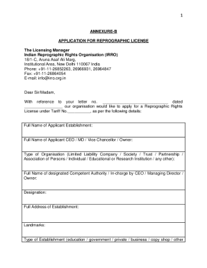 Fillable Online Apply for Copyright License, Copyright License ...