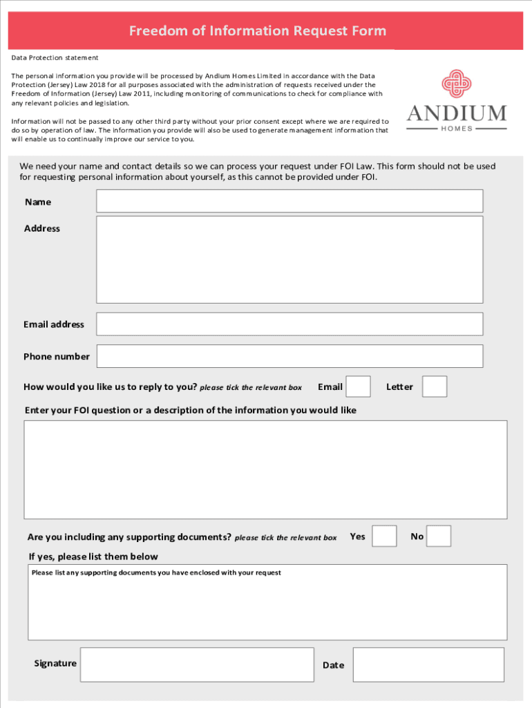 Fillable Online Sample Freedom of Information Act Request Letter Fax ...