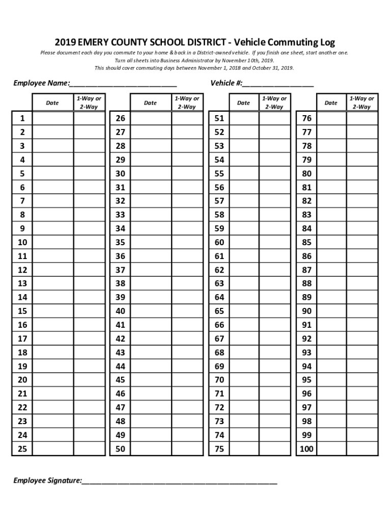 Fillable Online Emery High School - Driver Educationcvms.emeryschools ...