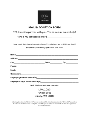 Fillable Online FREE 36+ Donation Forms in PDF MS Word ExcelFREE 36 ...