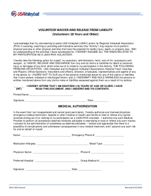 Fillable Online VOLUNTEER CONSENT FORM - JJVA Fax Email Print - pdfFiller