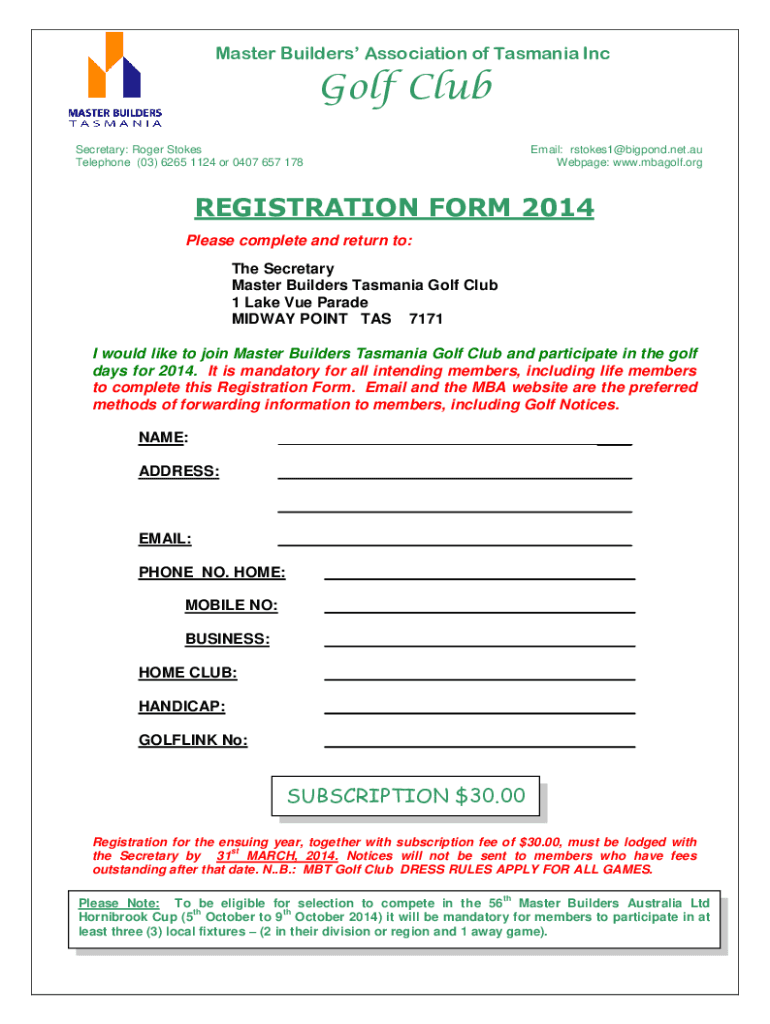 Fillable Online Secretary: Roger Stokes Fax Email Print - pdfFiller