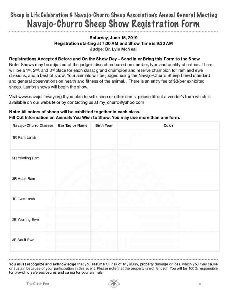 Fillable Online Navajo SheepNavajo Churro Wool - The Navajo Lifeway Fax ...