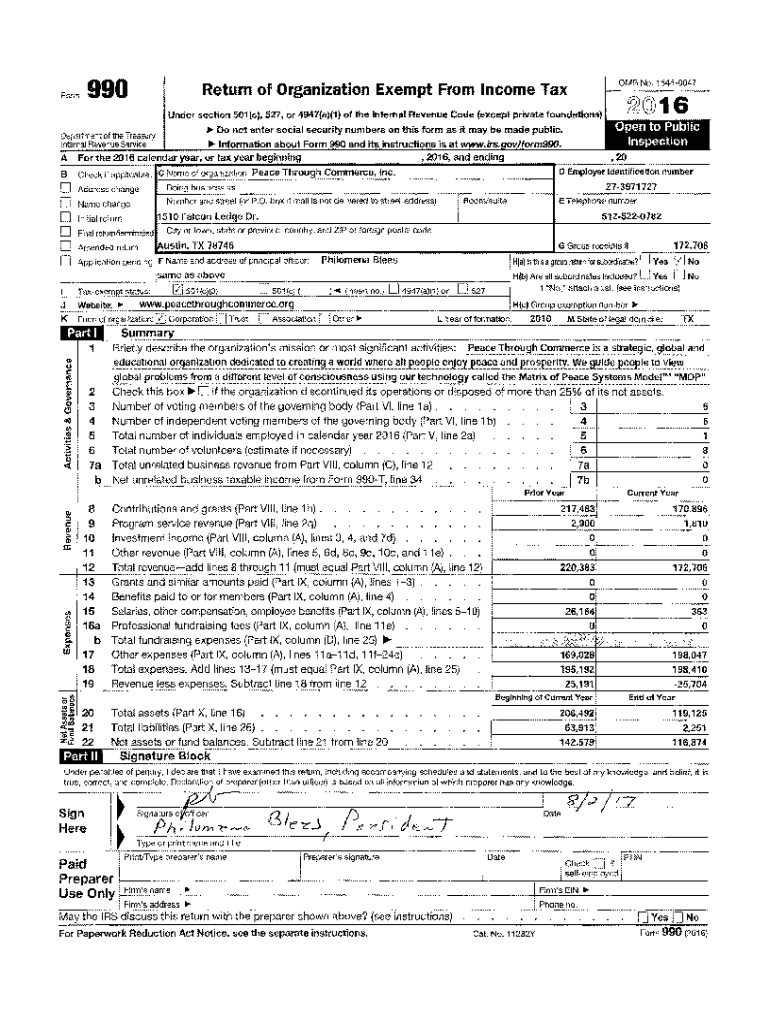 Fillable Online Under section 501 leI, 527, or 4947(a)1) of the ...