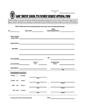 Fillable Online PTO-payment-approval-form-2017-18 - Saint Timothy ...