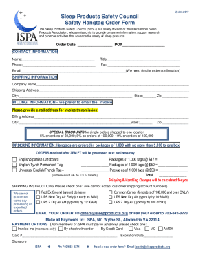 Fillable Online Safe to Sleep Free Materials Order Form Fax Email Print ...