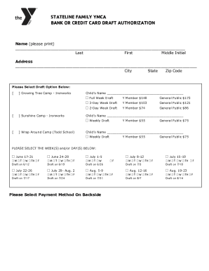 Fillable Online Fillable Online Bank Draft Authorization Form-2 ... Fax ...