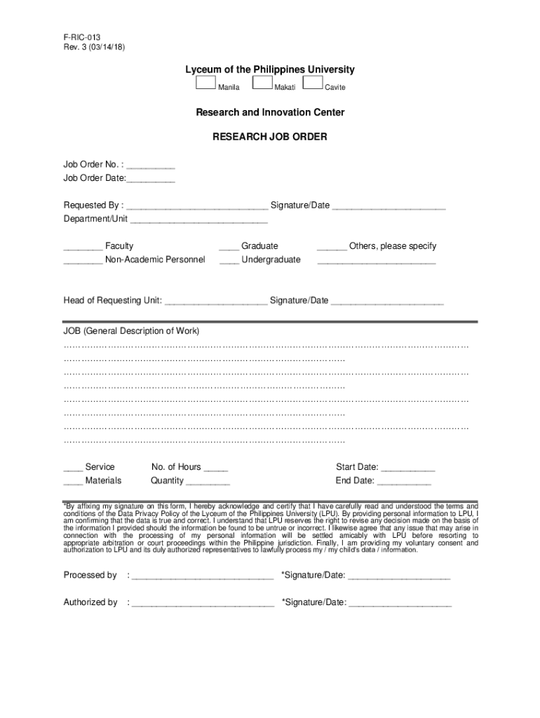 Fillable Online Lyceum of the Philippines University BatangasLyceum of ...