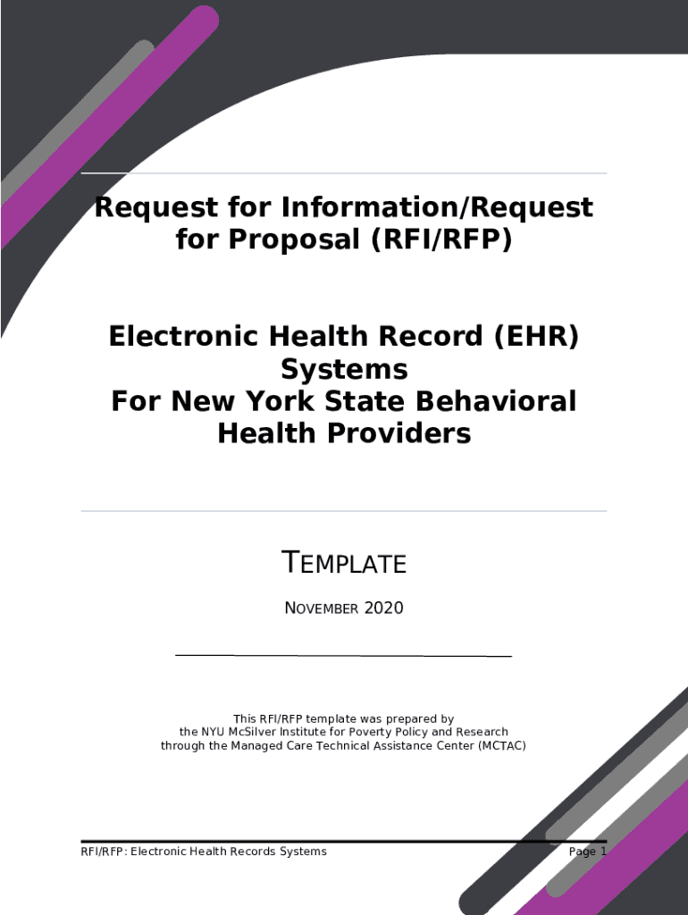 What should I include in a vendor RFI/RFP?HealthIT.govWhat should I ...