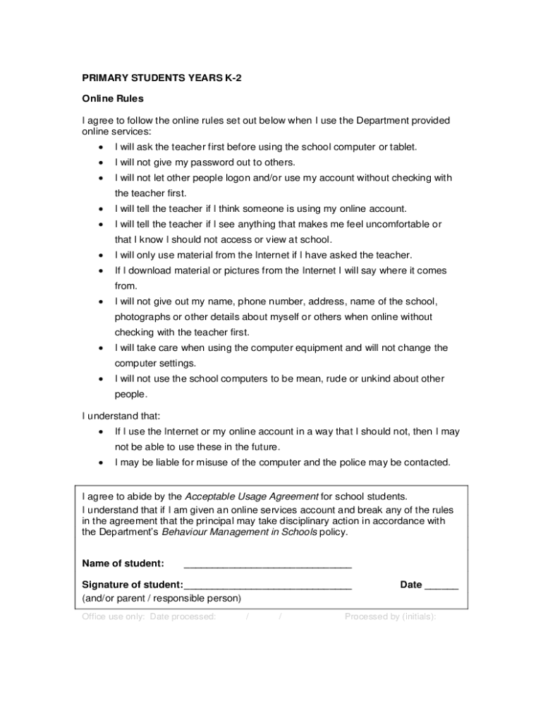 Fillable Online Evidence-based Classroom Behaviour Management ...