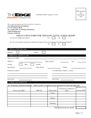 Fillable Online Please affix your recent passport size photo ...