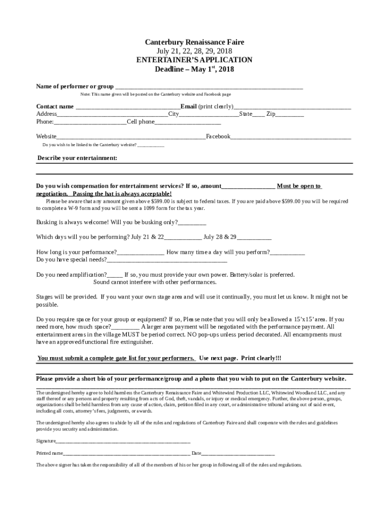 Fillable Online Andrew Offerman Amber Fontenot Vice ... - Canterbury ...