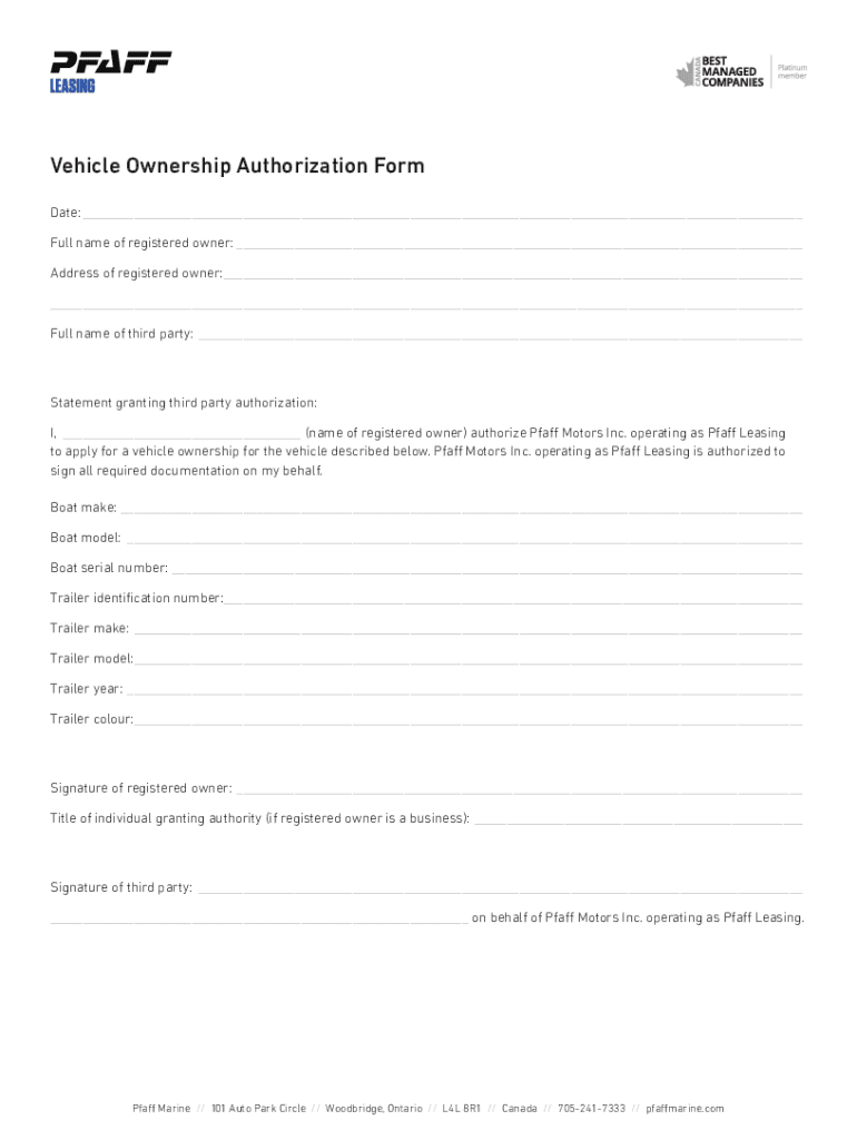Fillable Online Authorization Letter to Drive Vehicle (Sample, Example ...