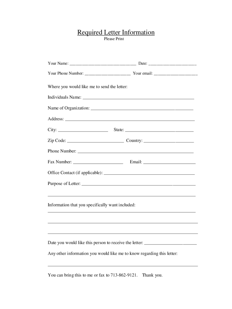 Fillable Online Proper Letter Format: How to Write a Business Letter ...