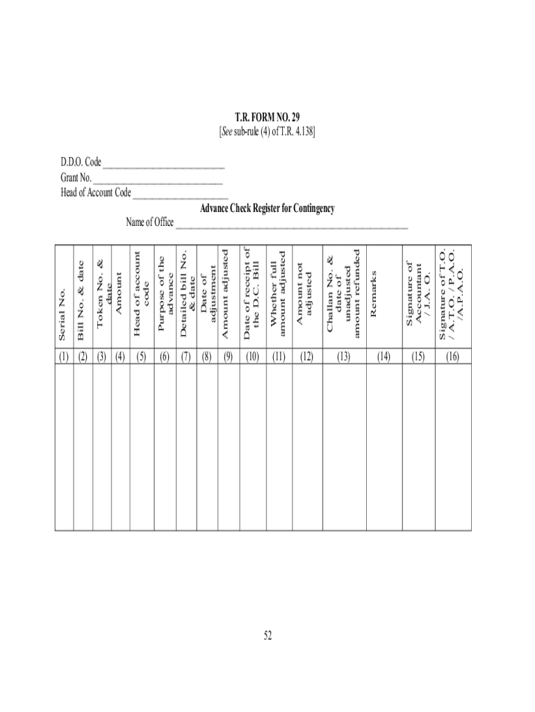 Fillable Online RTO form 29 for vehicle ownership transferDownload RTO ...